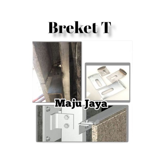 Jual Bracket T 5cm / 7cm untuk marmer granit pasang dinding kering ...