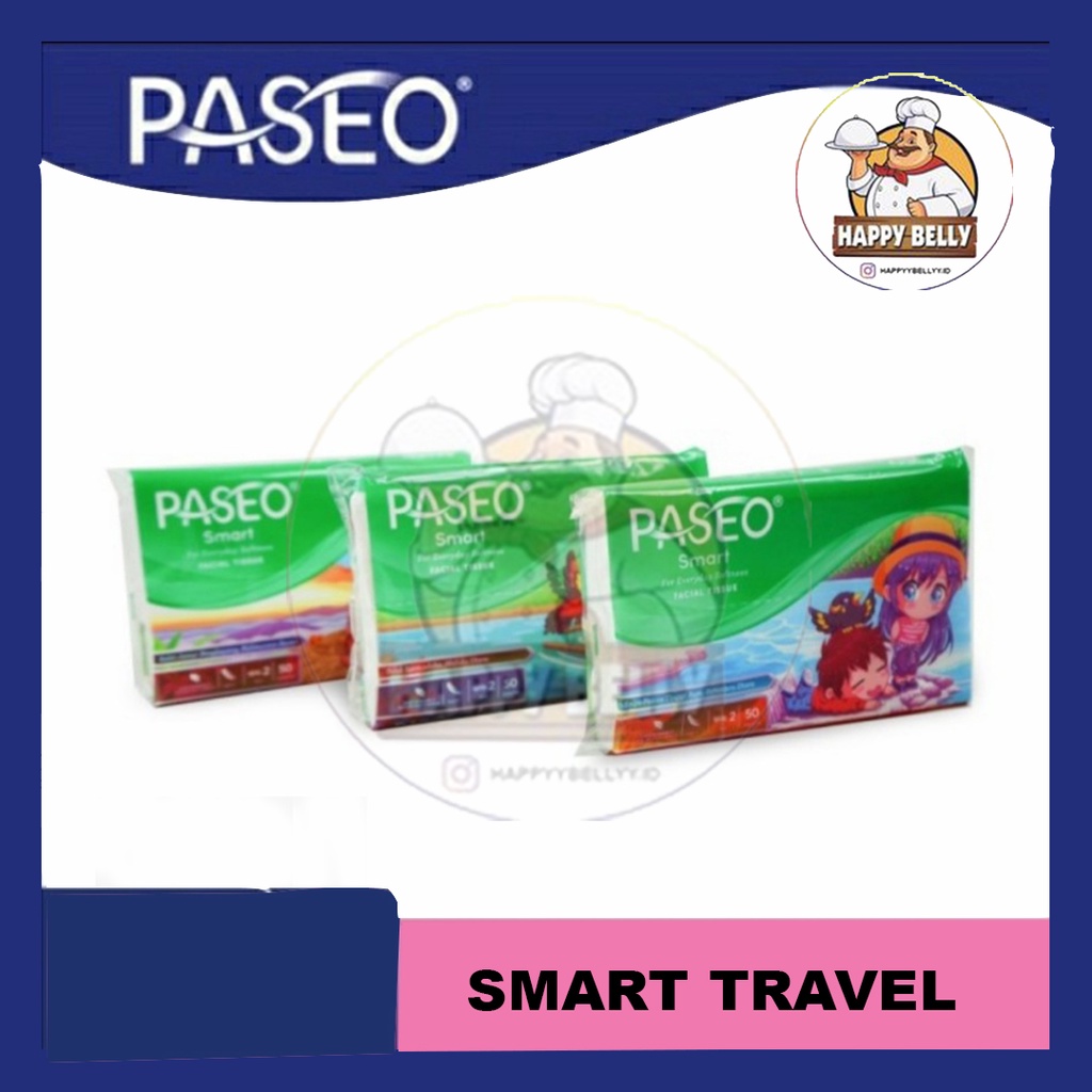 Jual paseo smart travel pack 50's TISU | Shopee Indonesia