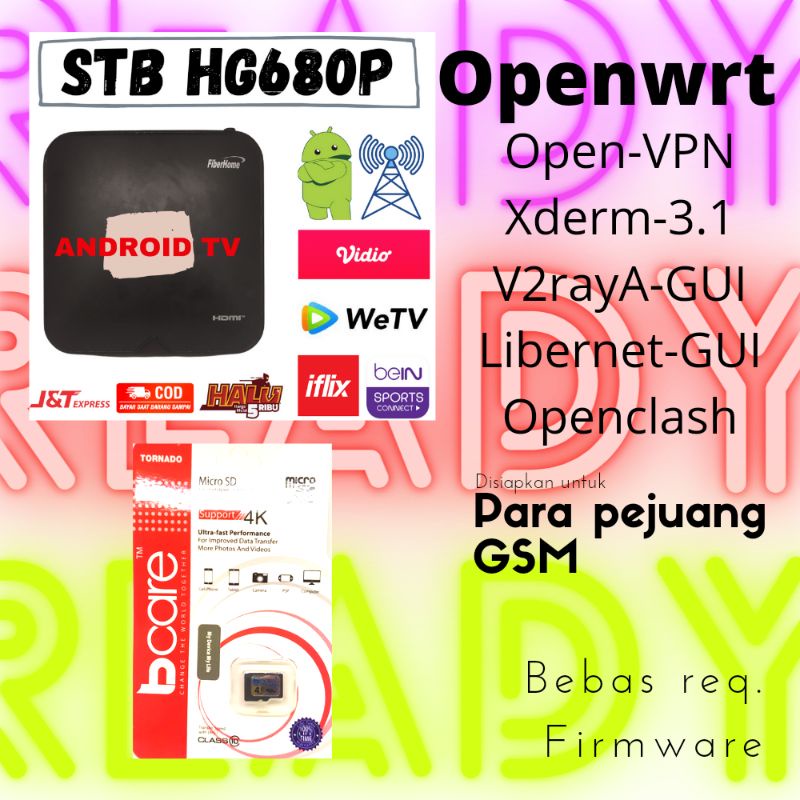 Jual STB HG680P OPENWRT | Shopee Indonesia