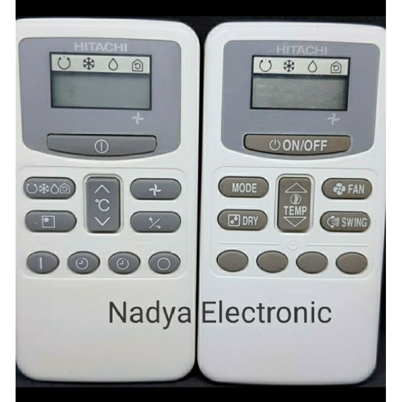 Jual REMOTE REMOT AC HITACHI KODE 02 ORIGINAL ASLI | Shopee Indonesia