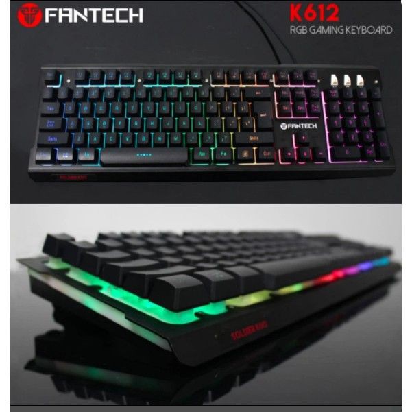 Jual Fantech K612 RGB Soldier Gaming Keyboard | Shopee Indonesia