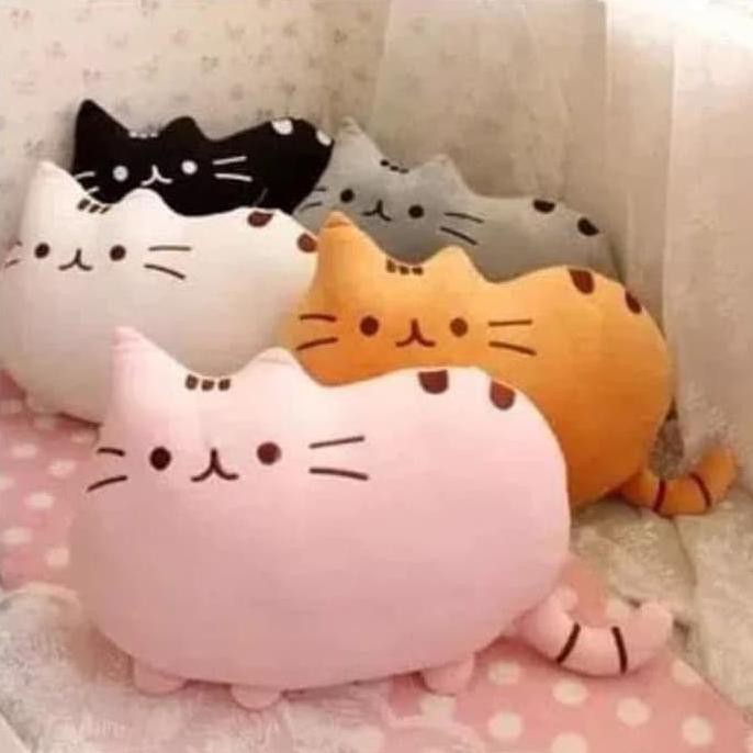 Jual Boneka Pusheen Mascot Line Doll Cat Kucing Nyan Cat Jumbo Bantal ...