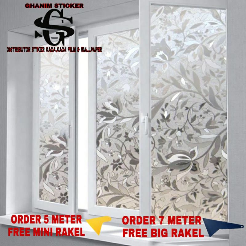 Jual Stiker kaca/stiker/sticker kaca/ stiker kaca jendela pintu motif ...