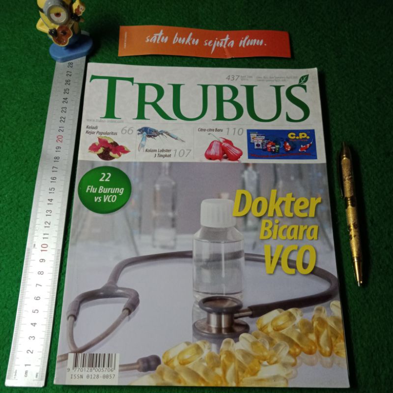 Jual Majalah Trubus edisi Dokter Bicara VCO. | Shopee Indonesia