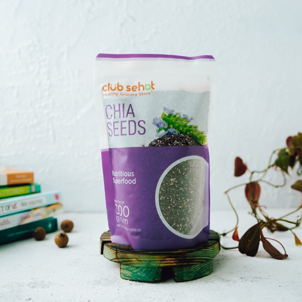 Jual Club Sehat - Organic Black Chia Seed 300gr | Shopee Indonesia