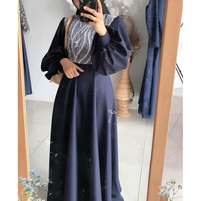 Jual GAUN ELIZA (BAHAN LADY ZARA) | Shopee Indonesia