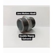 Jual Double nepel 11/2 besi Galvanis/Sock drat luar 11/2/Nepel 11/2 inch | Shopee Indonesia