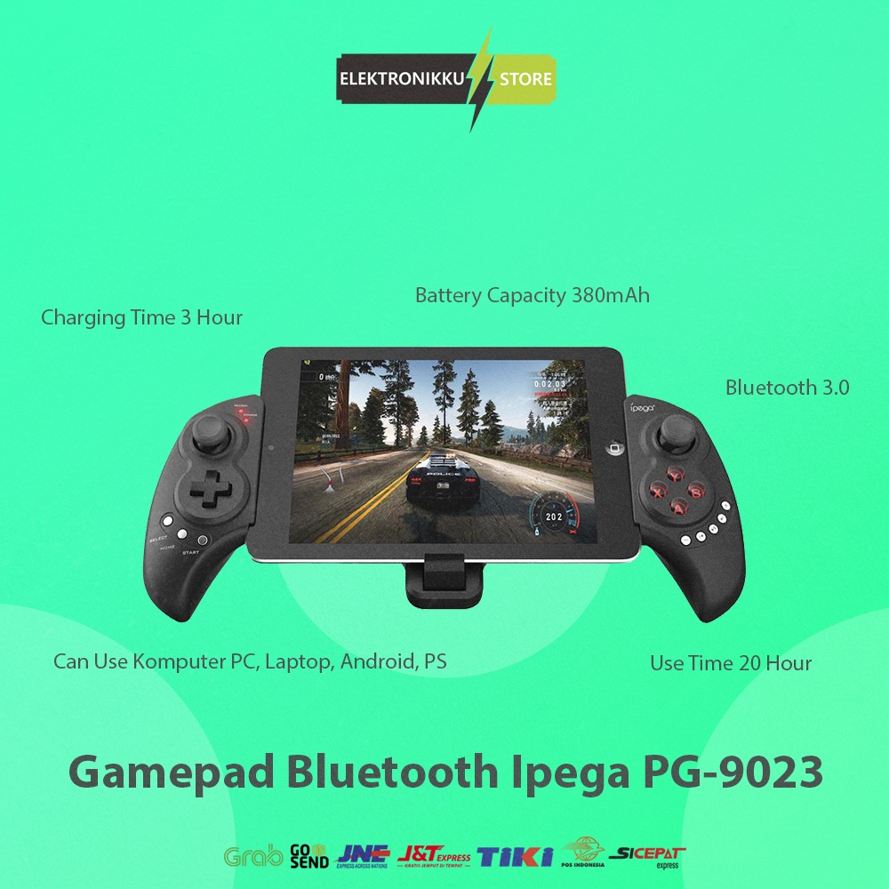 Jual Gamepad Bluetooth Wireless Ipega PG-9023 Stick Gaming Android iOS PC | Shopee Indonesia