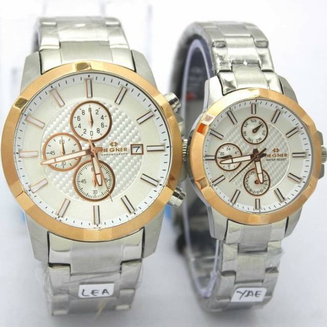 Jual jam tangan couple terbaru HEGNER ORIGINAL | Shopee Indonesia