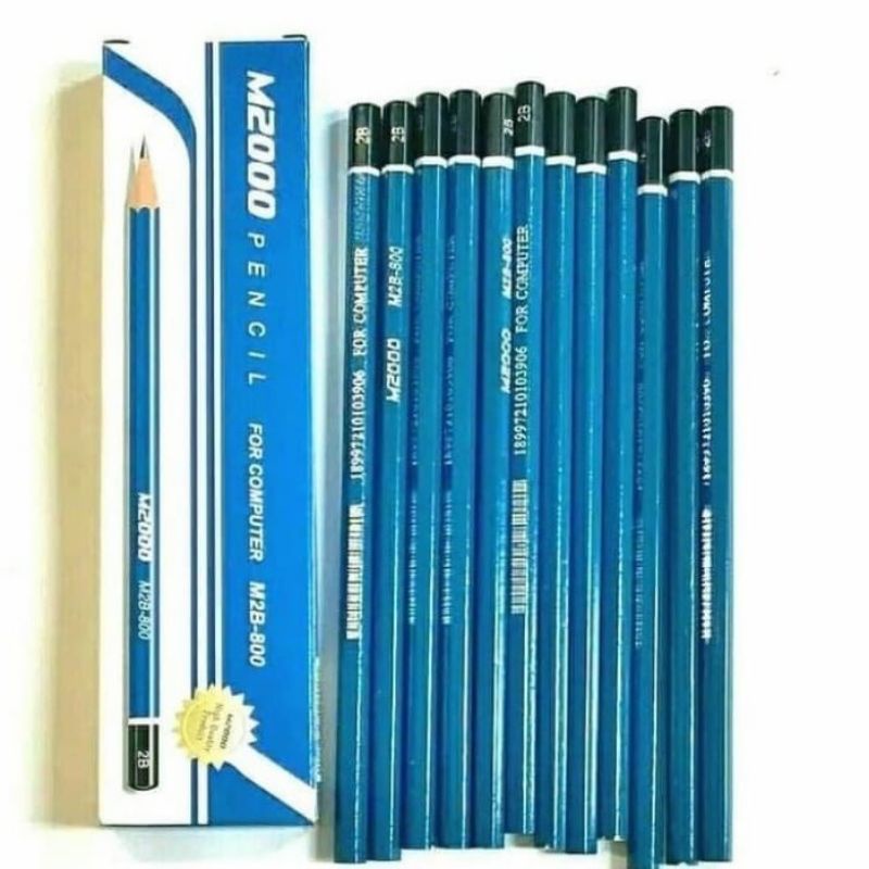 Jual Pensil Kayu Pensil 2B Alat Tulis Sekolah Anak Kantor Murah dan ...
