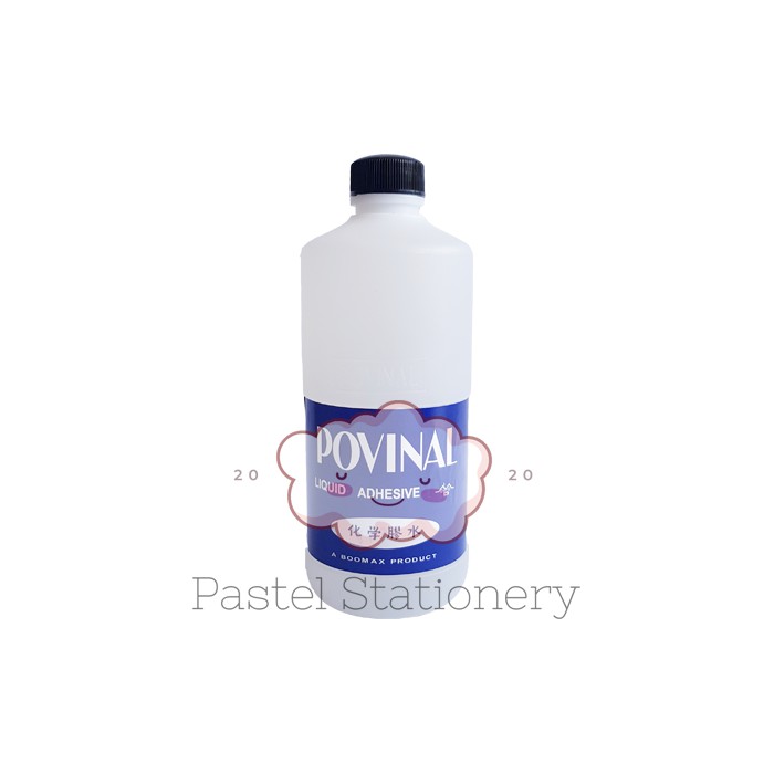 Jual Lem Cair Kertas Povinal 113 500ml - Liquid Glue Besar Jumbo 500 ml | Shopee Indonesia