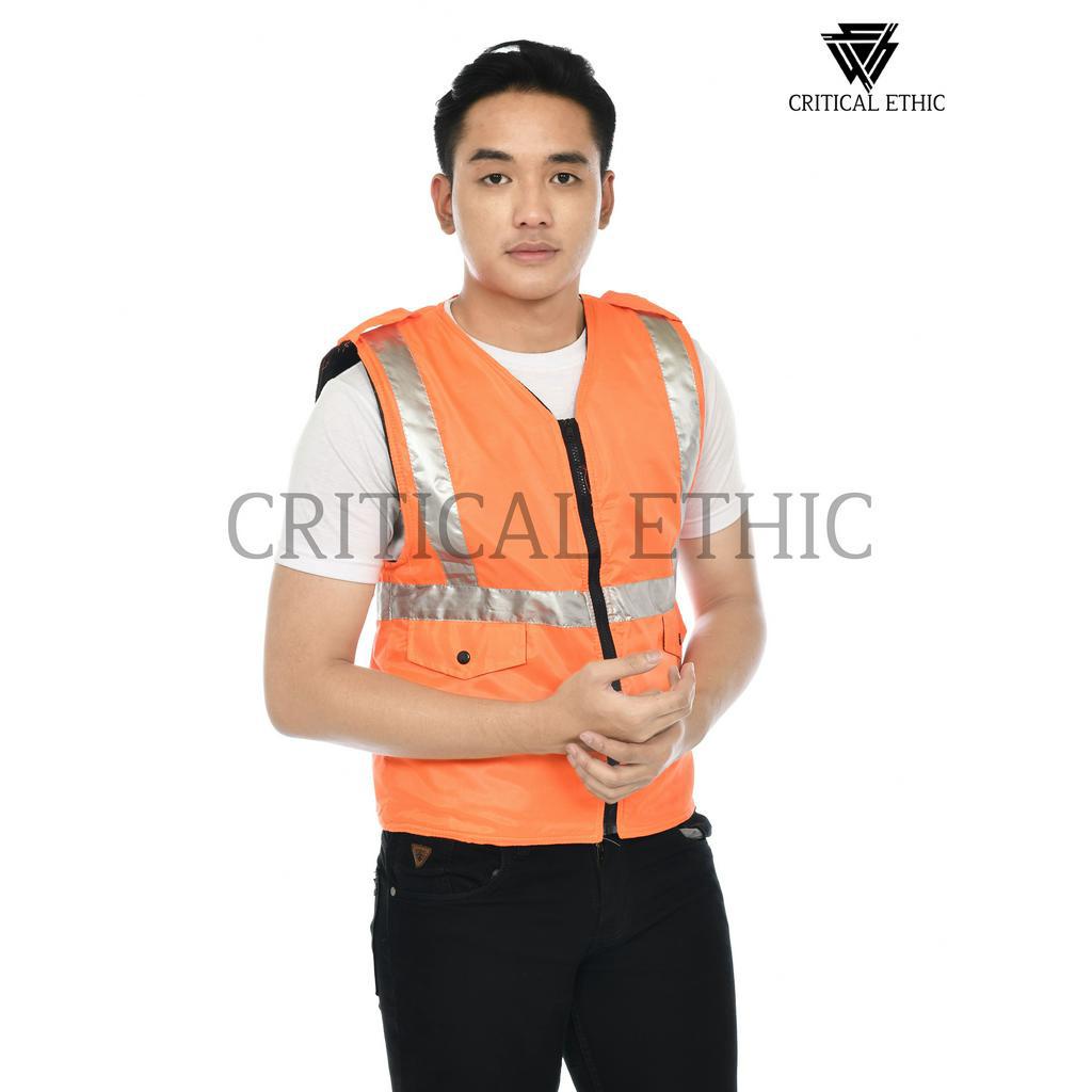 Jual CRITICAL : ROMPI SAFETY WARNA OREN ROMPI PARASIT / PARASUT ROMPI ...
