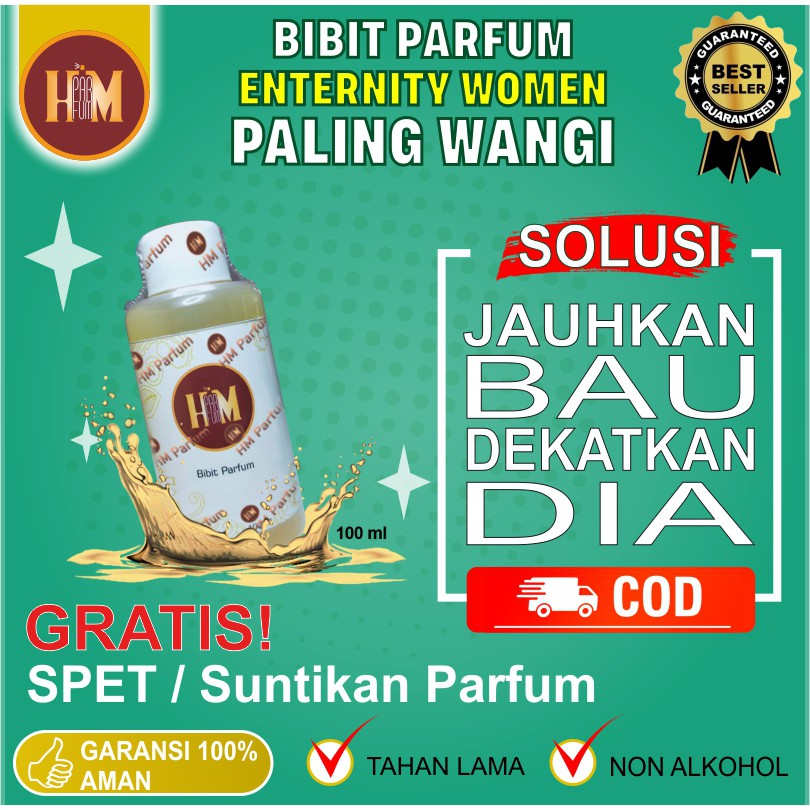 Jual Bibit Parpum | Biang HM PARFUM Wanita ENTERNITY WOMAN | non ...