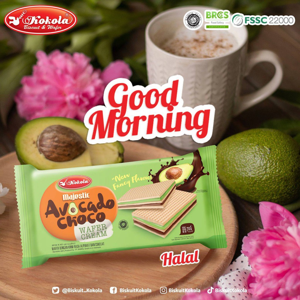 Jual Kokola wafer majestic avocado choco | Shopee Indonesia