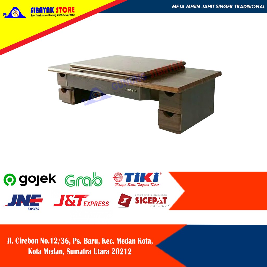 Jual Meja Mesin Jahit Singer Tradisional / Dayung | Shopee Indonesia