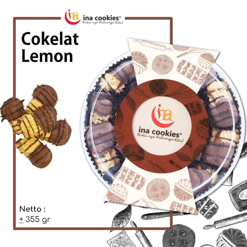 Jual INA COOKIES TOPLES REGULER CHOCO LEMON | Shopee Indonesia