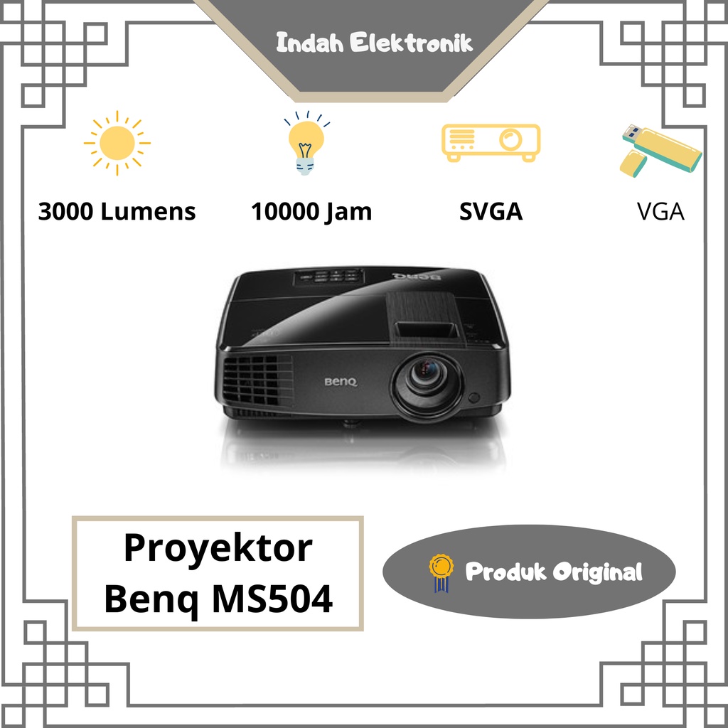 Jual Proyektor BenQ MS502 / MS503 / MS504 / MS505 | Shopee Indonesia