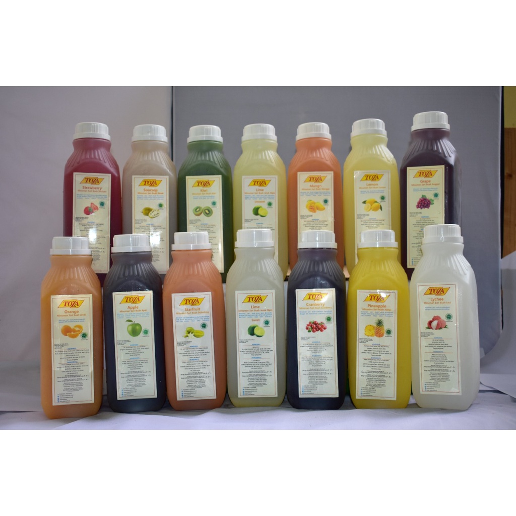 Jual Jus buah asli TOZA kemasan 1L | Shopee Indonesia