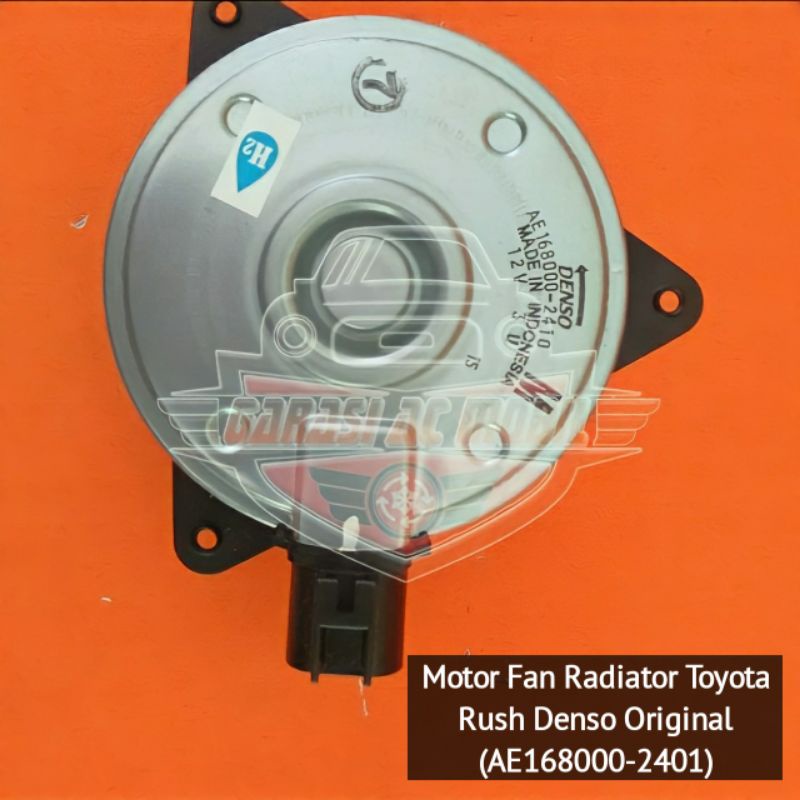 Jual Motor Fan Radiator Toyota Rush 12volt Motor Kipas Radiator Denso ...