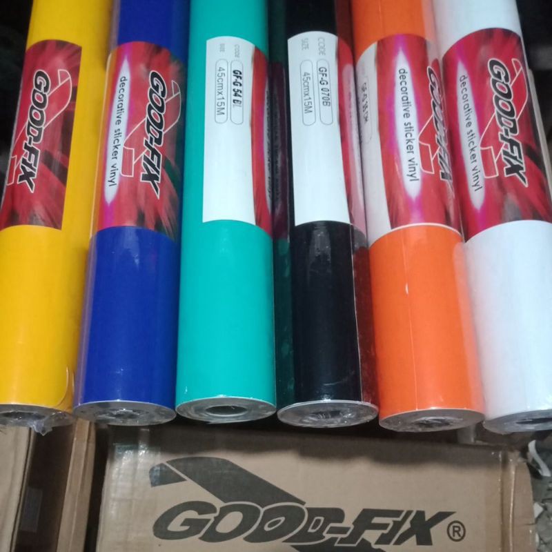 Jual Stiker Scotlet glossy GOODFIX 1rol(isi 15m) | Shopee Indonesia