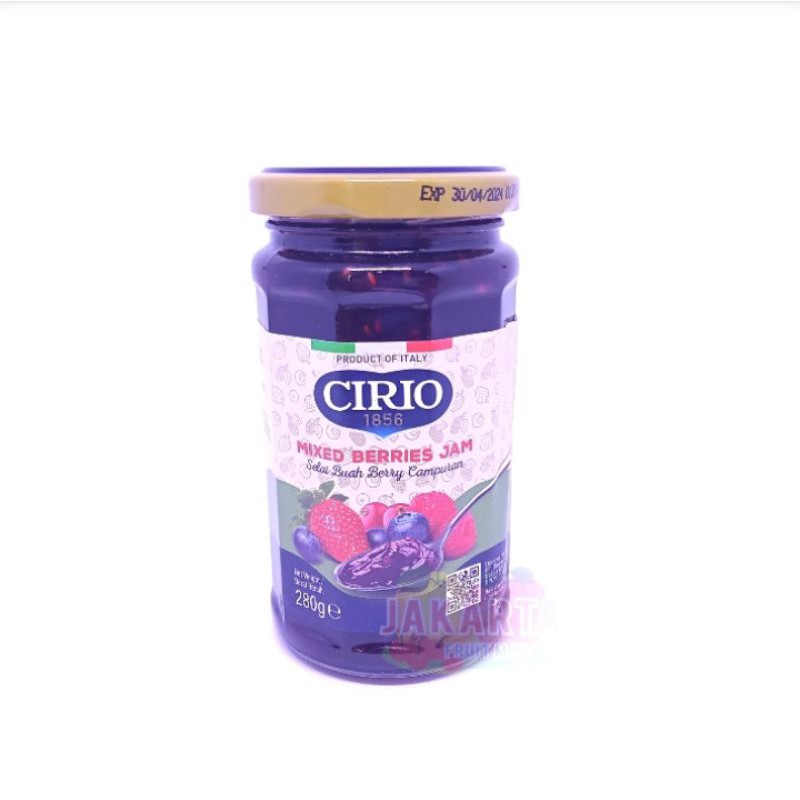 Jual CIRIO MIXED BERRIES JAM 280G | Shopee Indonesia