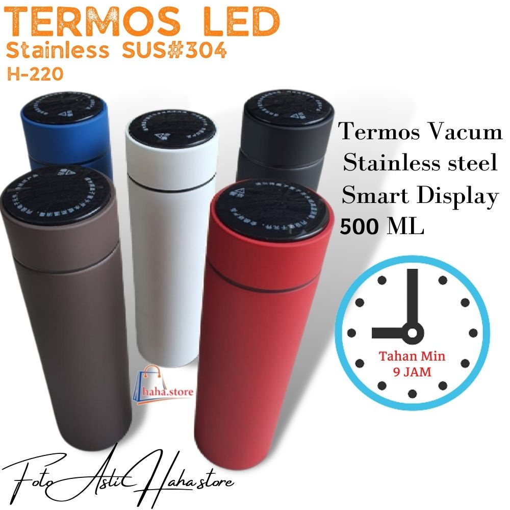 Jual TERMOS AIR PANAS LED H220 / THERMOS STAINLESS / TERMOS LED ...