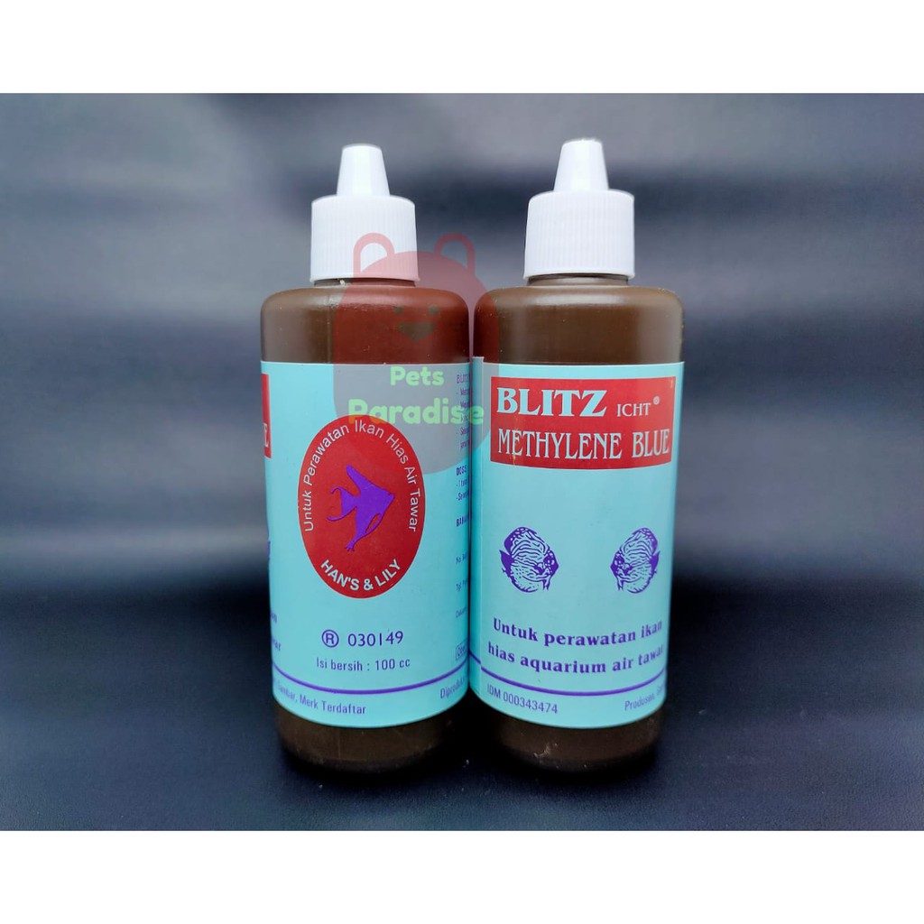 Jual Blitz Icht Methylene Methyline Blue 100ml | Shopee Indonesia