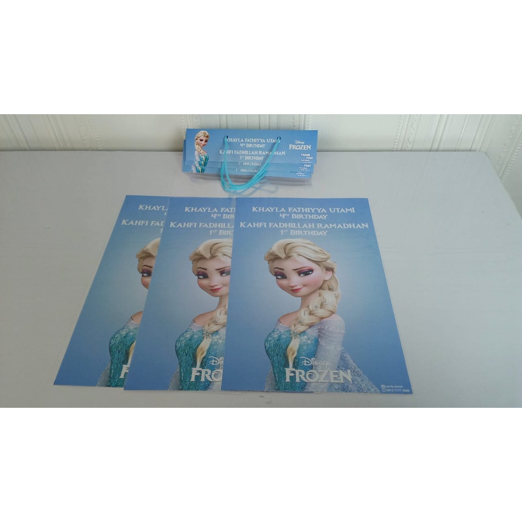 Jual plastik snack frozen / kantong snack frozen / plastik bingkisan ...