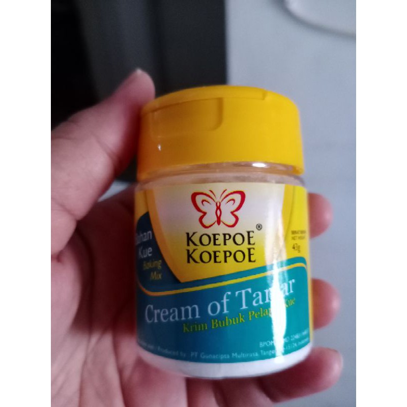 Jual Cream of Tartar koepoe koepoe | Shopee Indonesia