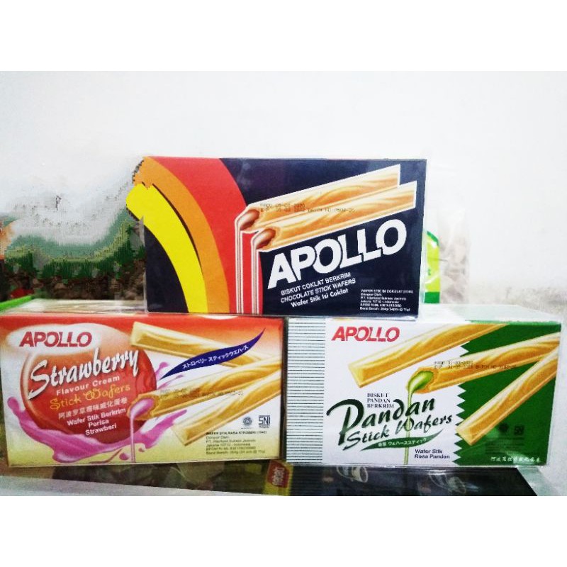 Jual Apollo stick wafer 24 pcs | Shopee Indonesia