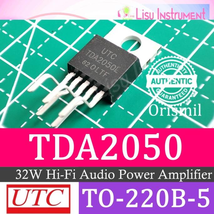 Jual Original TDA2050 TDA2050L 32W HI-FI Audio Power Amplifier TO-220B-5 lisuin90 Kualitas Baik ...