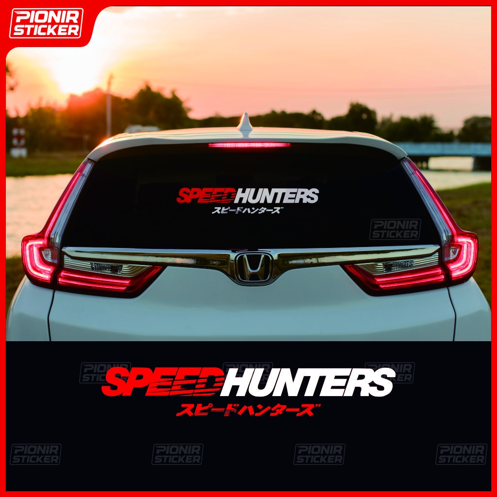Jual Stiker Mobil Speed Hunter cutting sticker huruf kanji | Shopee ...