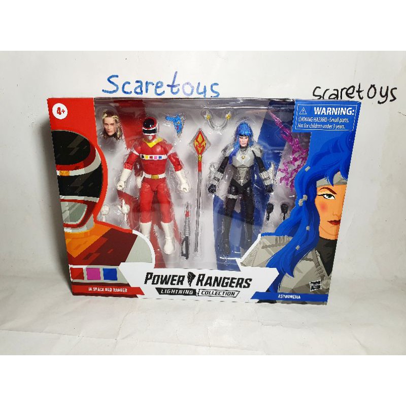 Jual Lightning Collection Power Rangers In Space Red Ranger & Astronema ...