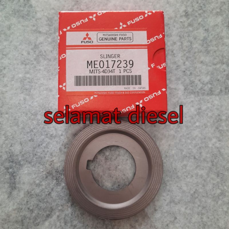 Jual OIL PLAT SLINGER CRANKSHAFT DEPAN PS135 CANTER PS110 PS125 PS136 ...