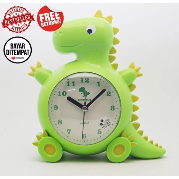 Jual JAM WEKER 3380 - KARAKTER LUCU BEKER DINO ALARM | Shopee Indonesia
