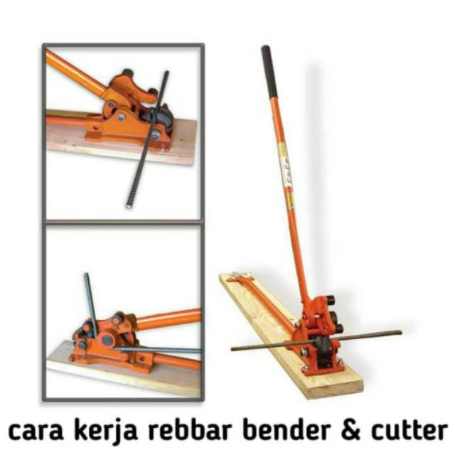 Jual Alat Potong & Tekuk Besi Manual REBBAR BENDER & CUTTER SANDS 2 in ...