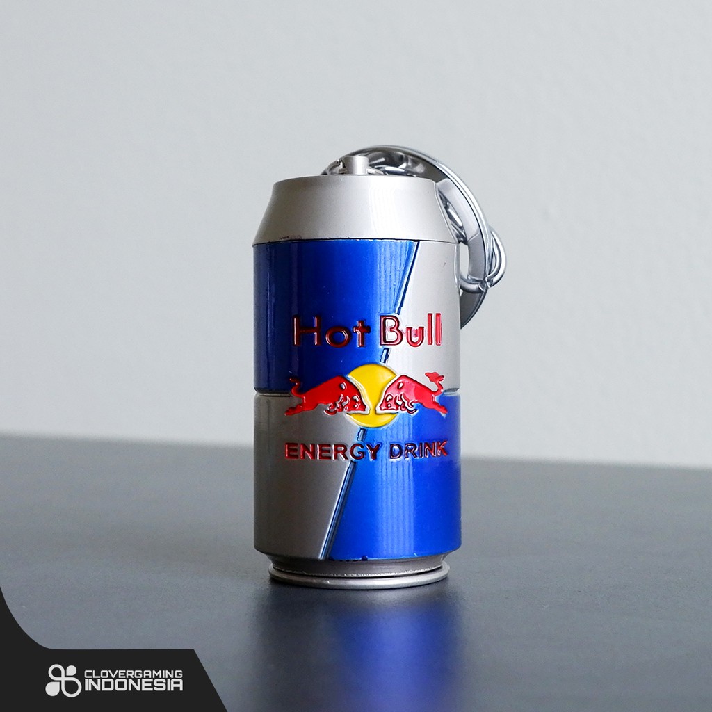 Jual Keychain PUBG Red Bull Energy Drink - Premium Figure Gaming and ...