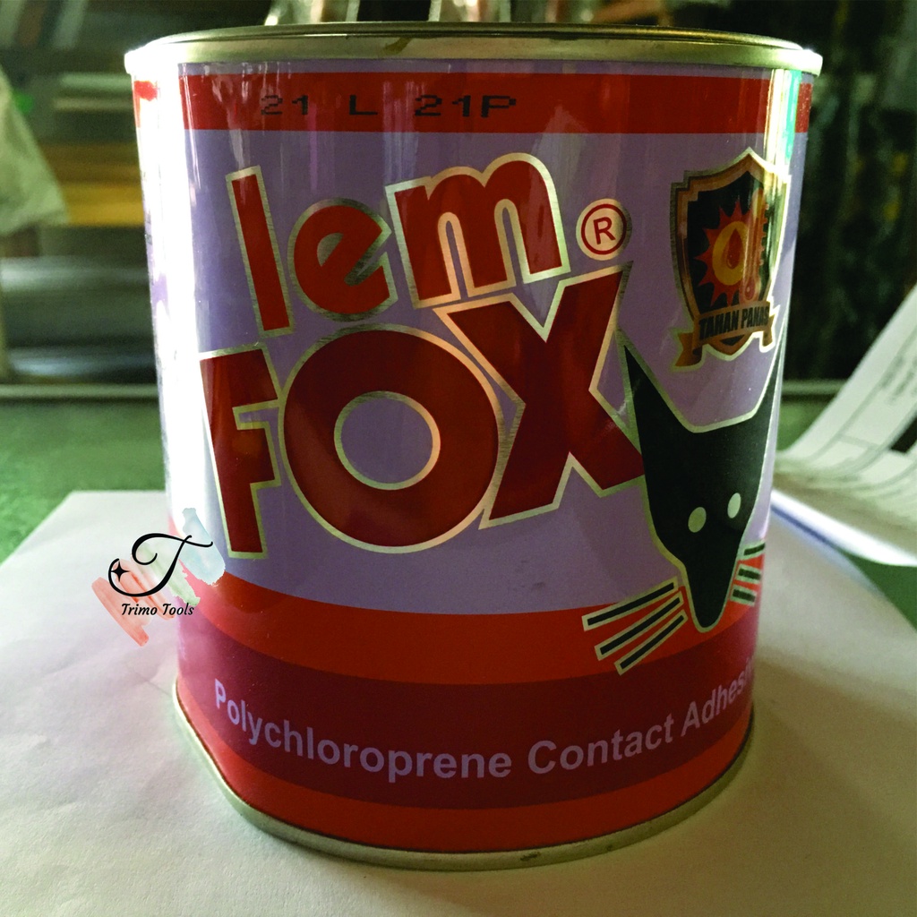 Jual Lem Fox Kuning Kaleng Kecil 600 gr Lem Kayu Lem Sepatu | Shopee ...