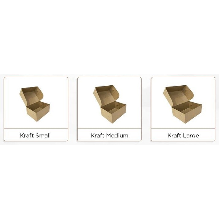 Jual Snack Box / Kemasan Snack Kraft / Box Jajanan / Dus Snack | Shopee ...