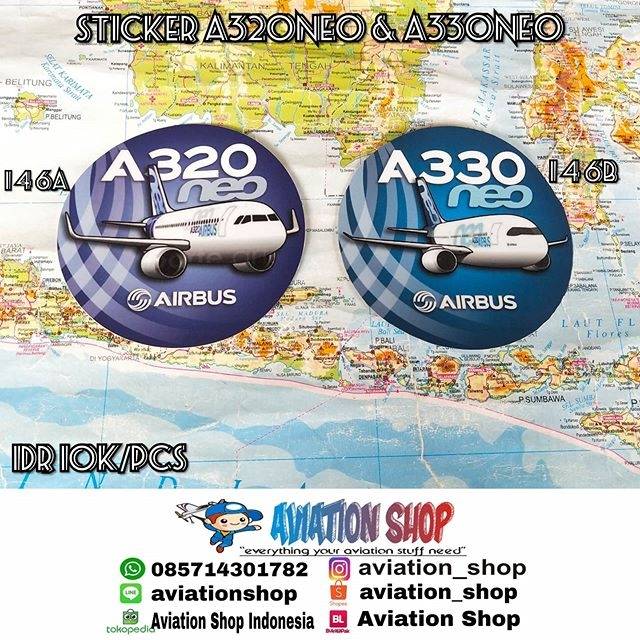 Jual Sticker A320neo & A330neo | Shopee Indonesia