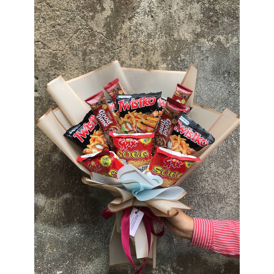 Jual BUCKET SNACK MURAH/BUCKET MAKANAN/KADO WISUDA/KADO ULANG TAHUN ...