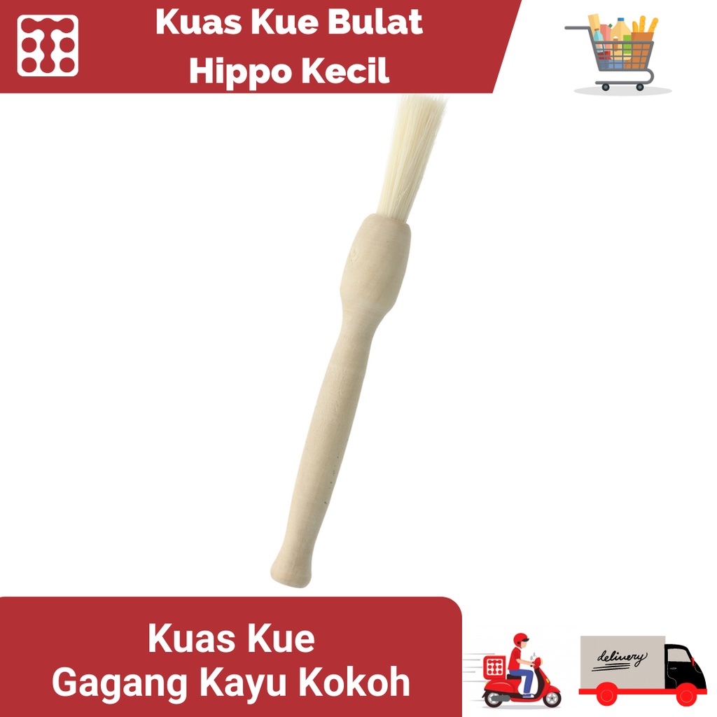 Jual Kuas Kue Bulat Hippo Kecil Kokoh | Shopee Indonesia