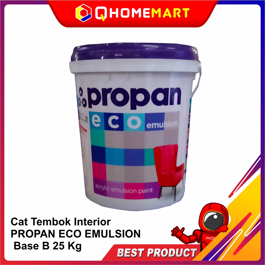 Jual Cat Tembok Interior PROPAN ECO EMULSION Base B 25 Kg | Shopee ...