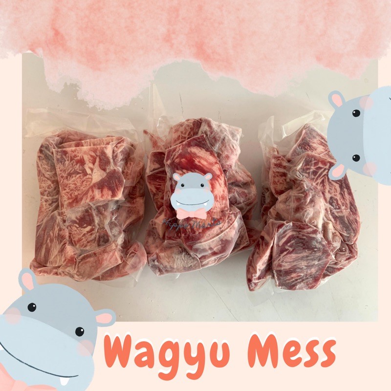 Jual Wagyu Meltique Mess ( Korean BBQ beef , Beef Cutlet ) | Shopee ...