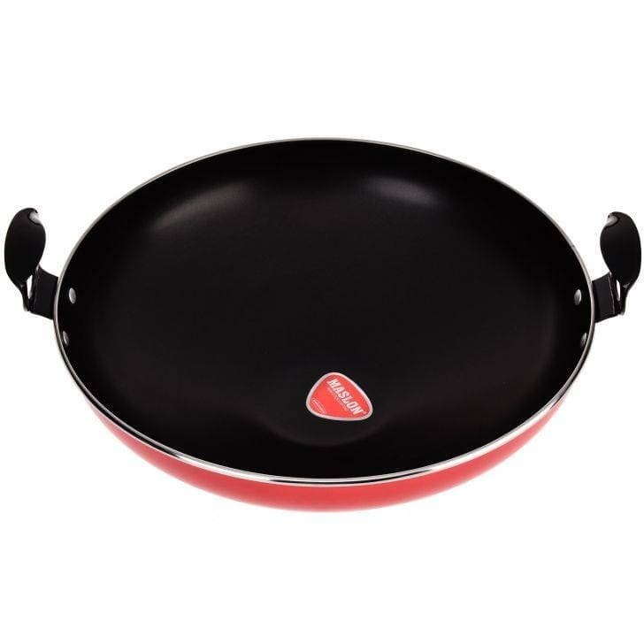 Jual Maspion Wonder Wok Wajan Anti Lengket Penggorengan 30 Cm | Shopee ...