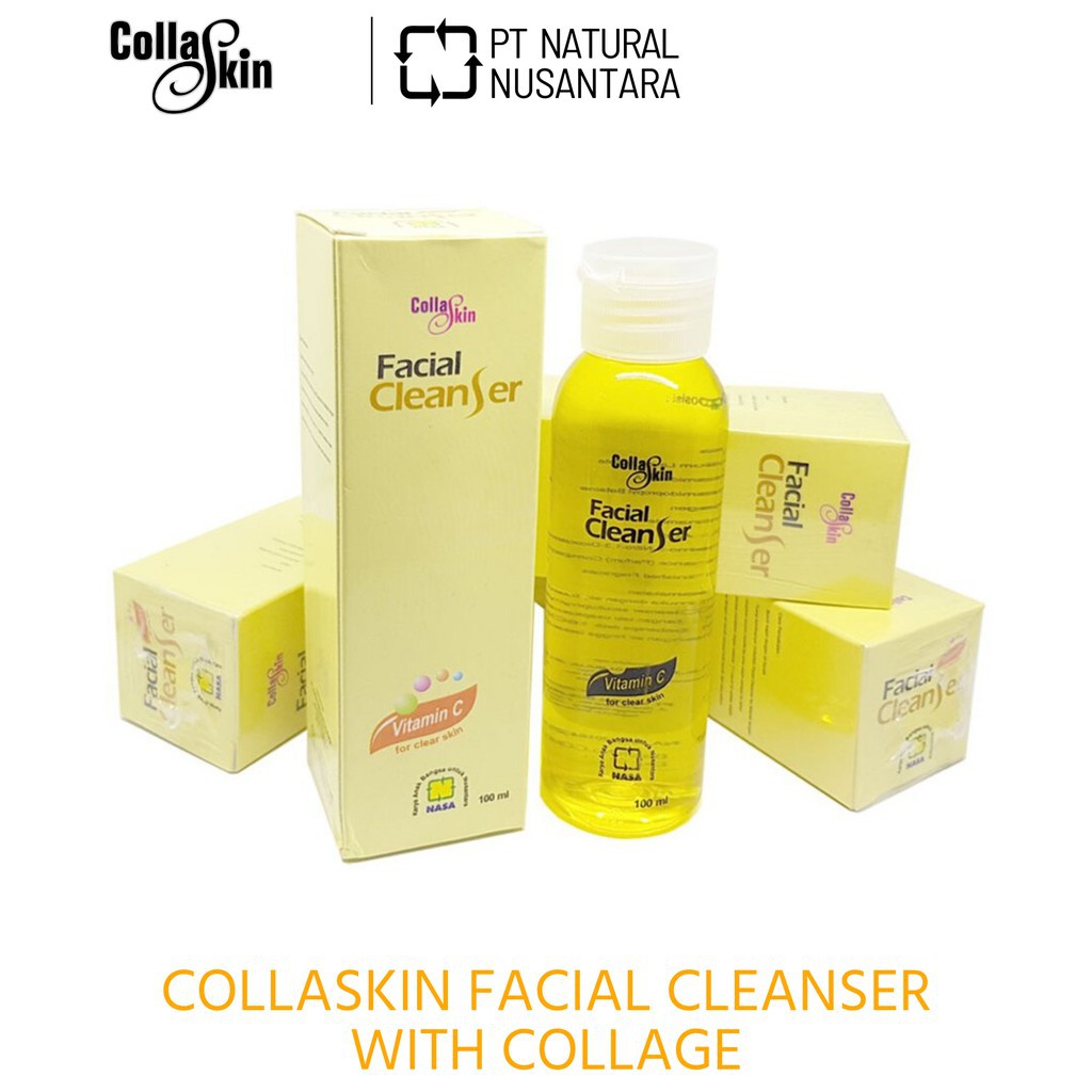 Jual Collaskin Facial Cleanser With Collagen | Shopee Indonesia
