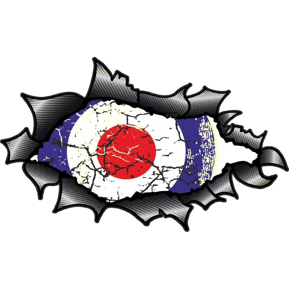 Jual Stiker/Sticker Mobil 3D Britpop ( Laptop ) | Shopee Indonesia