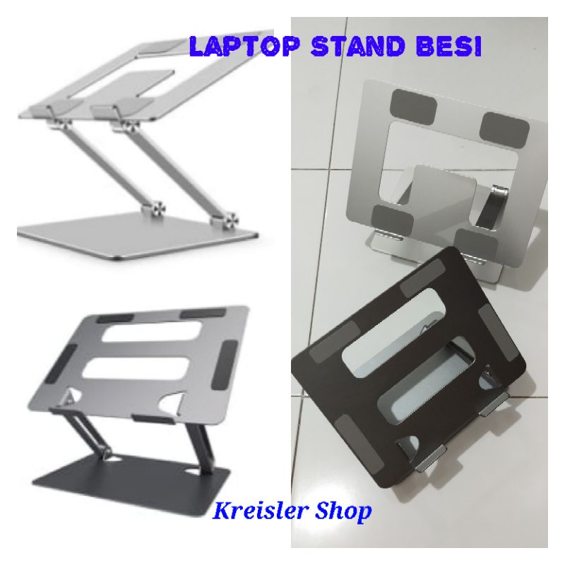 Jual Stand Laptop Besi kuat Kokoh Laptop Stand Alas Laptop Stainless ...