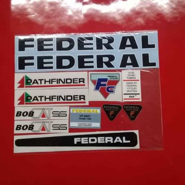 Jual stiker federal bob cat ss | Shopee Indonesia