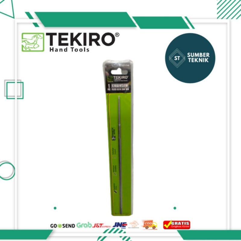 Jual Kikir Gergaji Tekiro 4,8 x 200 mm/ Chain Saw Tekiro | Shopee Indonesia